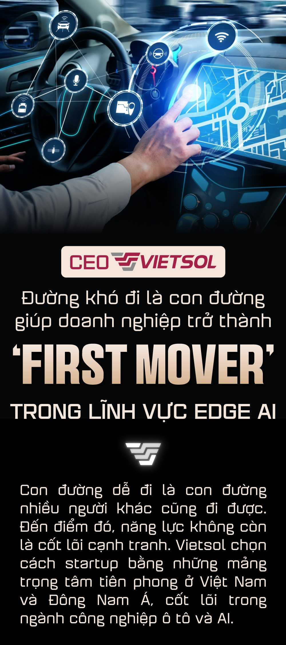 CEO Vietsol: Đường khó đi là con đường giúp doanh nghiệp trở thành ...