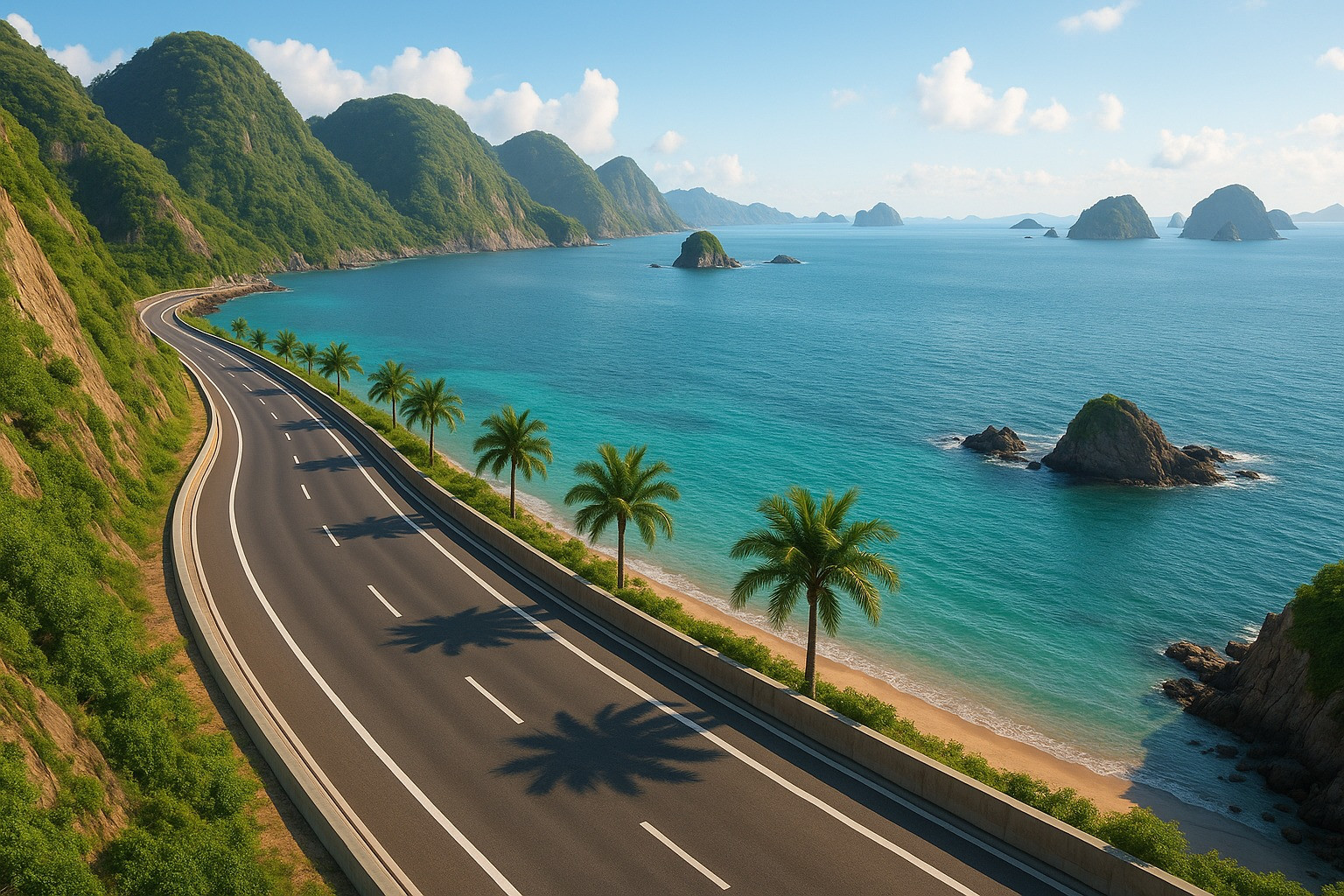 Tỉnh sẽ là TP tương lai của Việt Nam sắp có thêm 2 tuyến đường ven biển ...