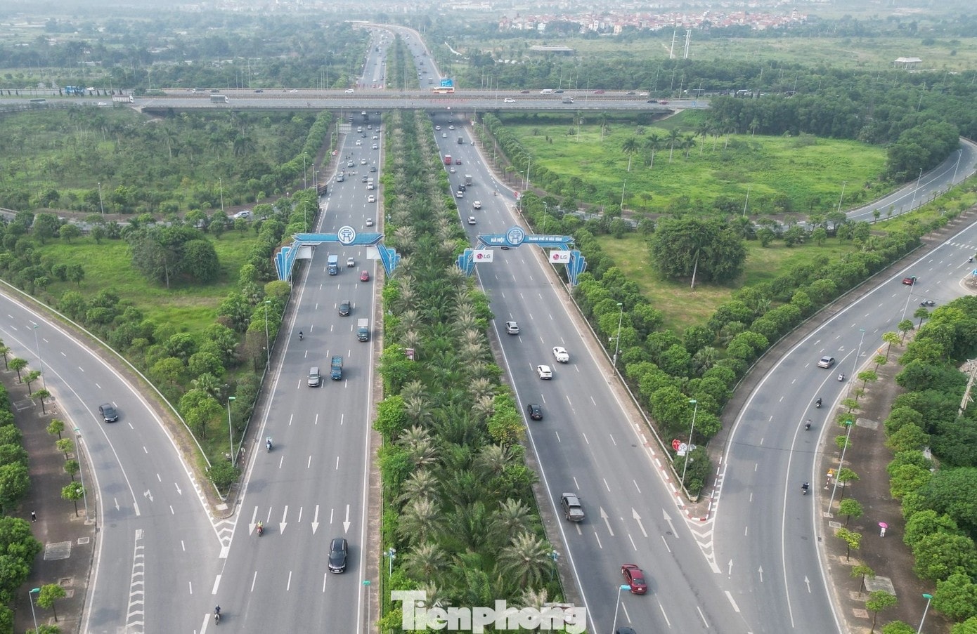 Hà Nội duyệt dự án đường rộng từ 40-50m nối từ Võ Nguyên Giáp với Khu ...