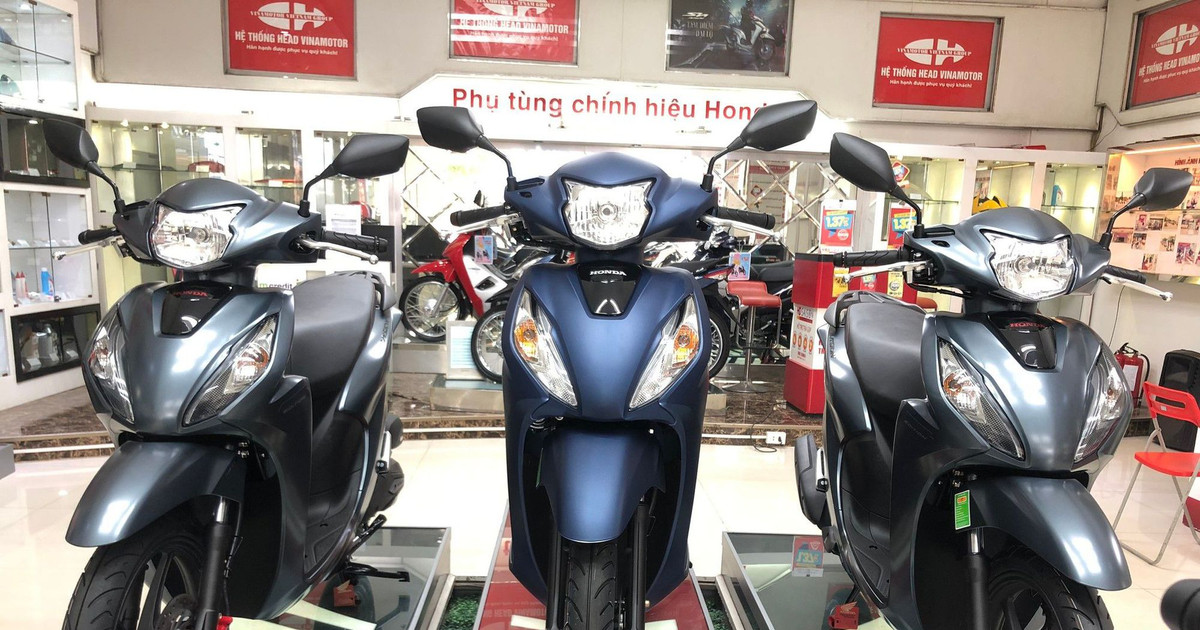 Bảng giá xe máy Honda Vision 2022 mới nhất ngày 22/11/2022
