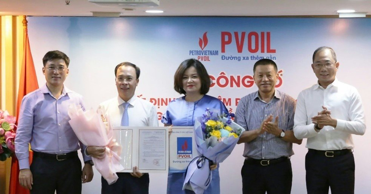 PV OIL (OIL) có 2 Phó Tổng Giám đốc mới