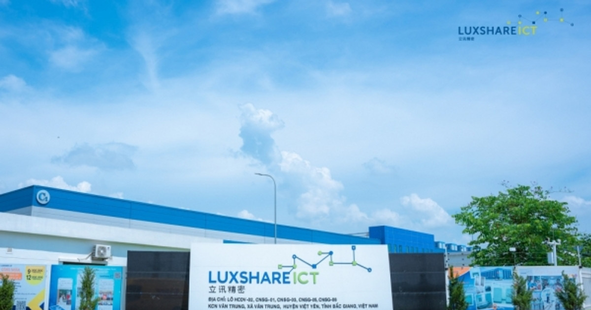 Tăng khoản đầu tư lên 500 triệu USD, Luxshare-ICT Việt Nam đang sản ...