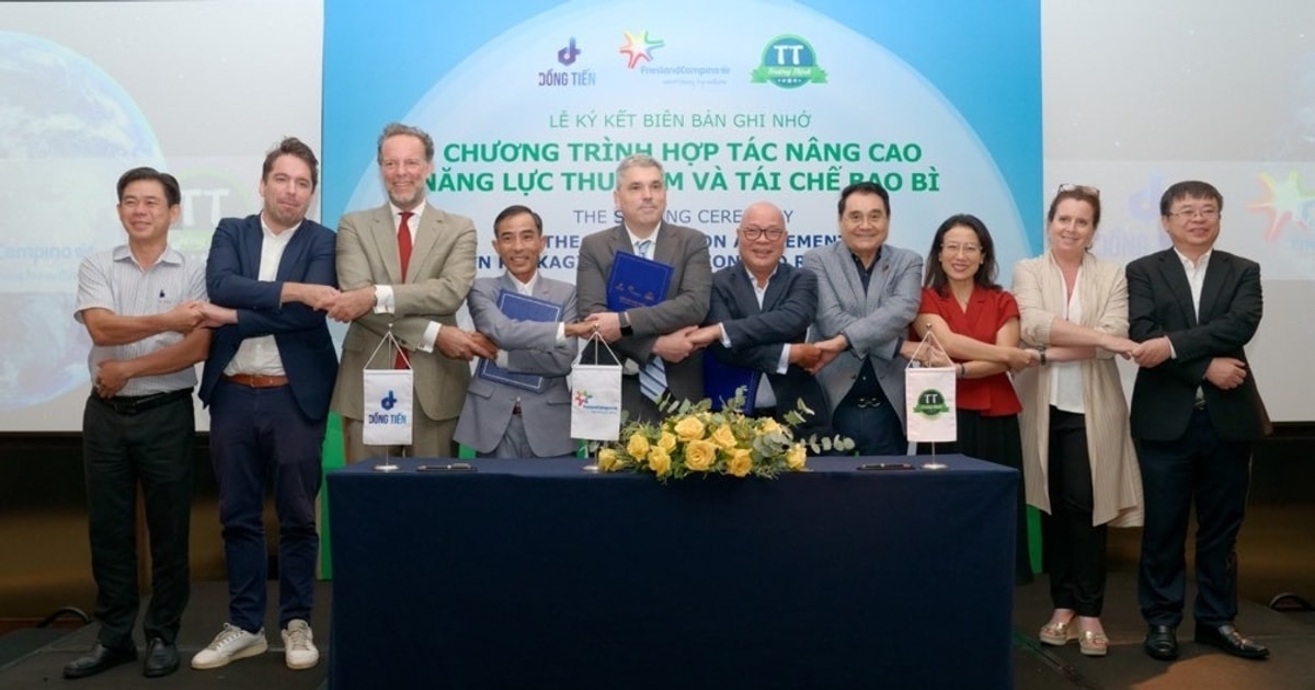 Sữa Cô Gái Hà Lan cùng đối tác tăng cường thu gom tái chế bao bì