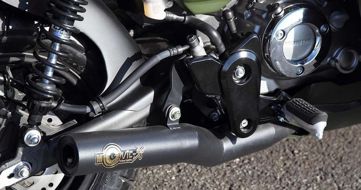 Honda Monkey biến thành siêu môtô độc đáo trong bộ anime 7 Viên Ngọc Rồng