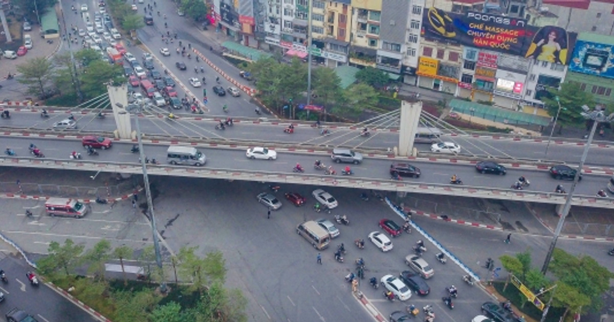 'Điểm đen' Ngã Tư Sở có thêm giải pháp giảm ùn tắc với tuyến đường mới nối đến Cầu Giấy