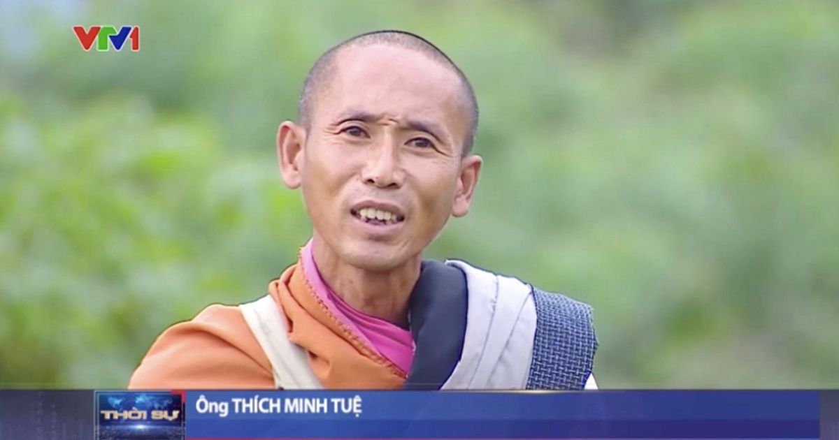 Ông Thích Minh Tuệ sẽ tiếp tục bộ hành nếu được yên tĩnh