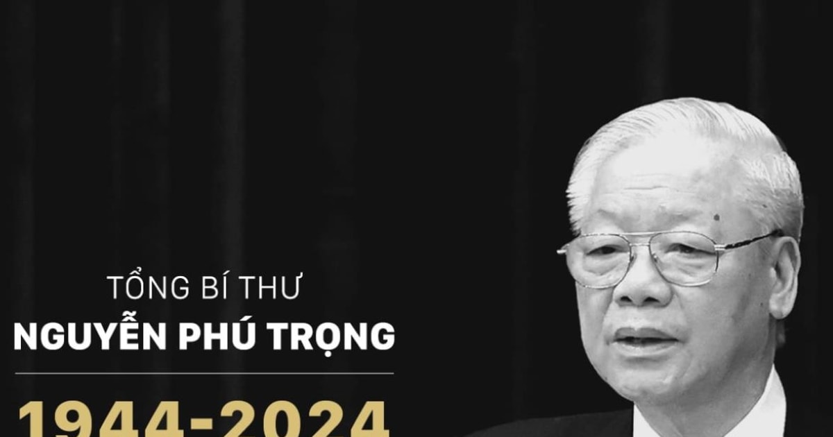 Quốc tang Tổng Bí thư Nguyễn Phú Trọng trong 2 ngày