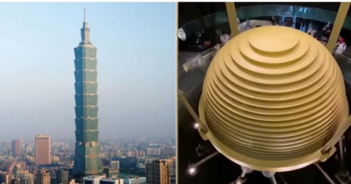 Tòa nhà chọc trời 106 tầng 'ôm' quả lắc 730 tấn, trụ vững qua mọi động ...