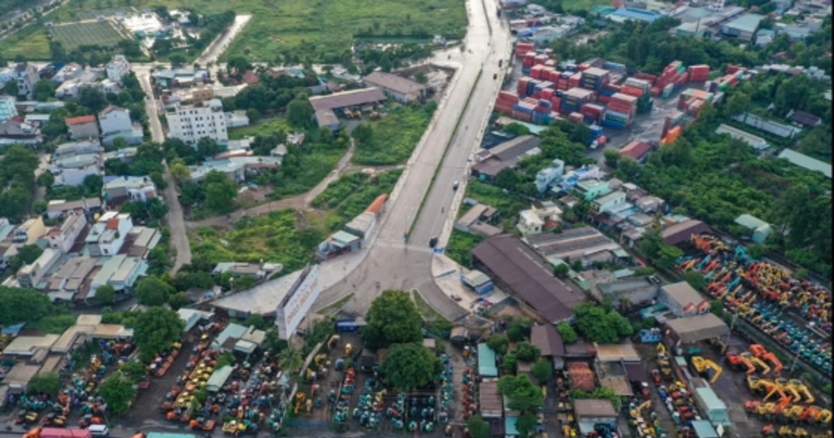 Sắp hoàn thành 50m cuối cùng thuộc cung đường hơn 700 tỷ kết nối tỉnh ...
