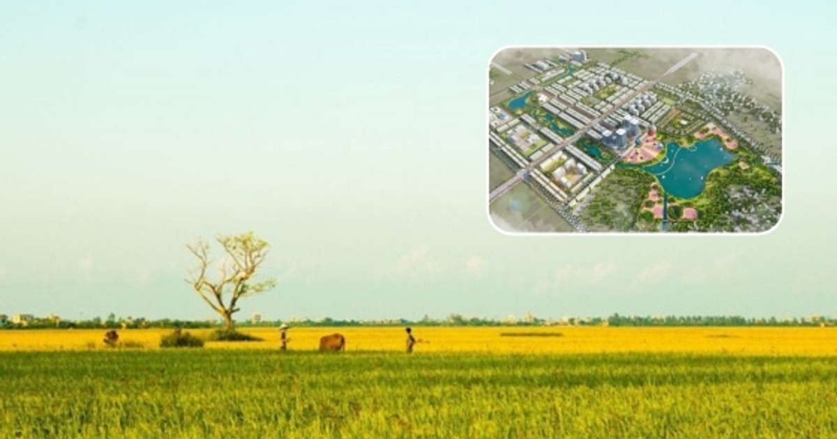 'Vựa lúa' miền Bắc sắp đón KĐT hơn nghìn tỷ với quy mô dân số 2.000 người