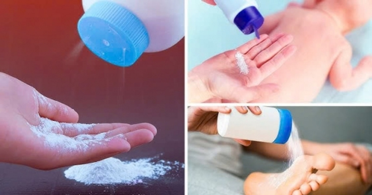 Phát hiện loại bột trong phấn rôm trẻ em có chứa hợp chất thuộc nhóm có ...