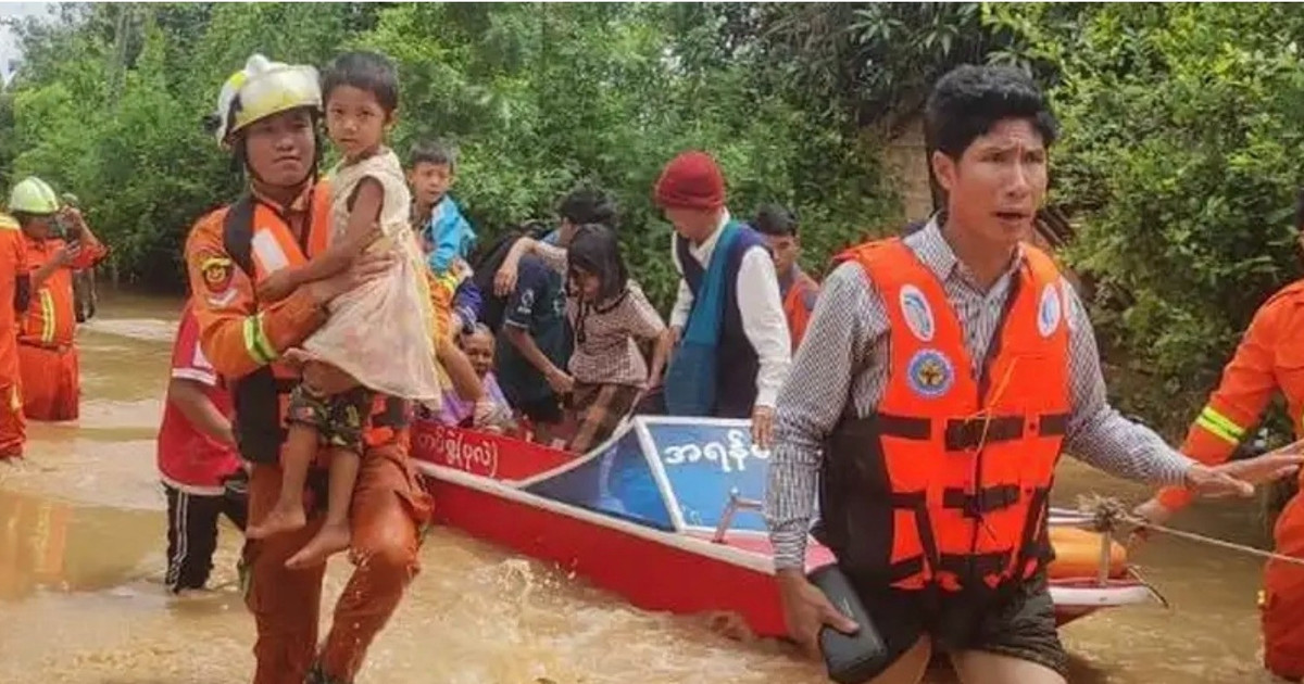 Bị ảnh hưởng nặng vì bão Yagi, Myanmar kêu gọi viện trợ