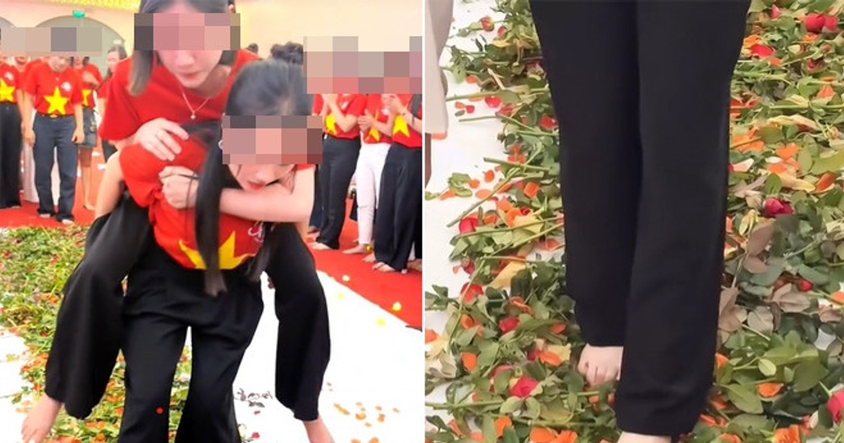 Cõng nhau giẫm gai hoa hồng, bắn chun sưng tay: Đào tạo phi giáo dục