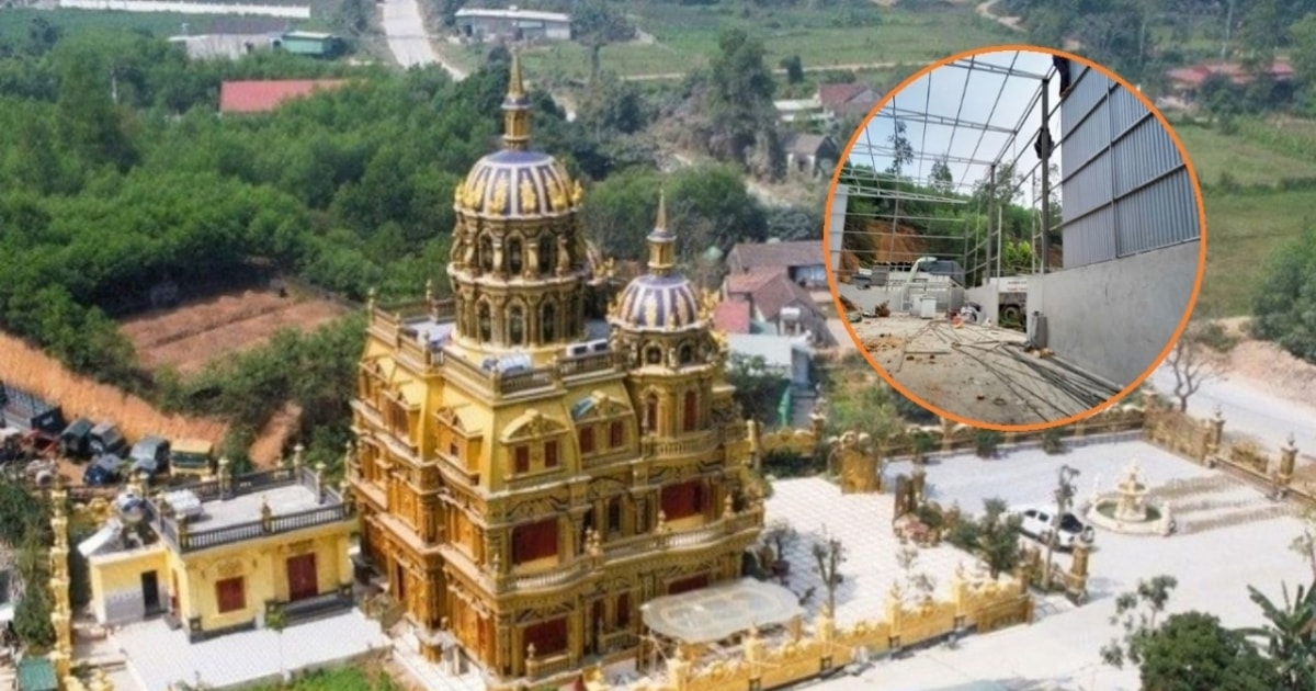 Lâu đài dát vàng 100 tỷ của 'đại gia đồng nát' xây trái phép, buộc tháo ...