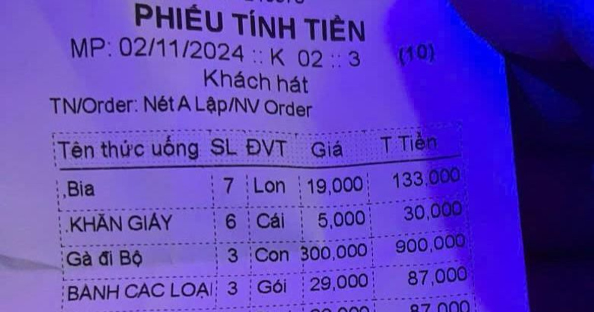 Phát hiện món lạ 'gà đi bộ' trong quán karaoke giá 300.000 đồng/con