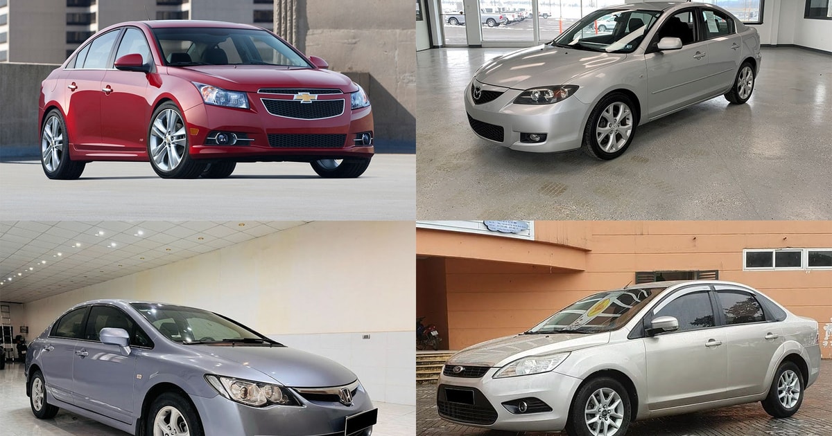 4 mẫu xe sedan cũ đáng mua trong tầm giá 200 triệu đồng