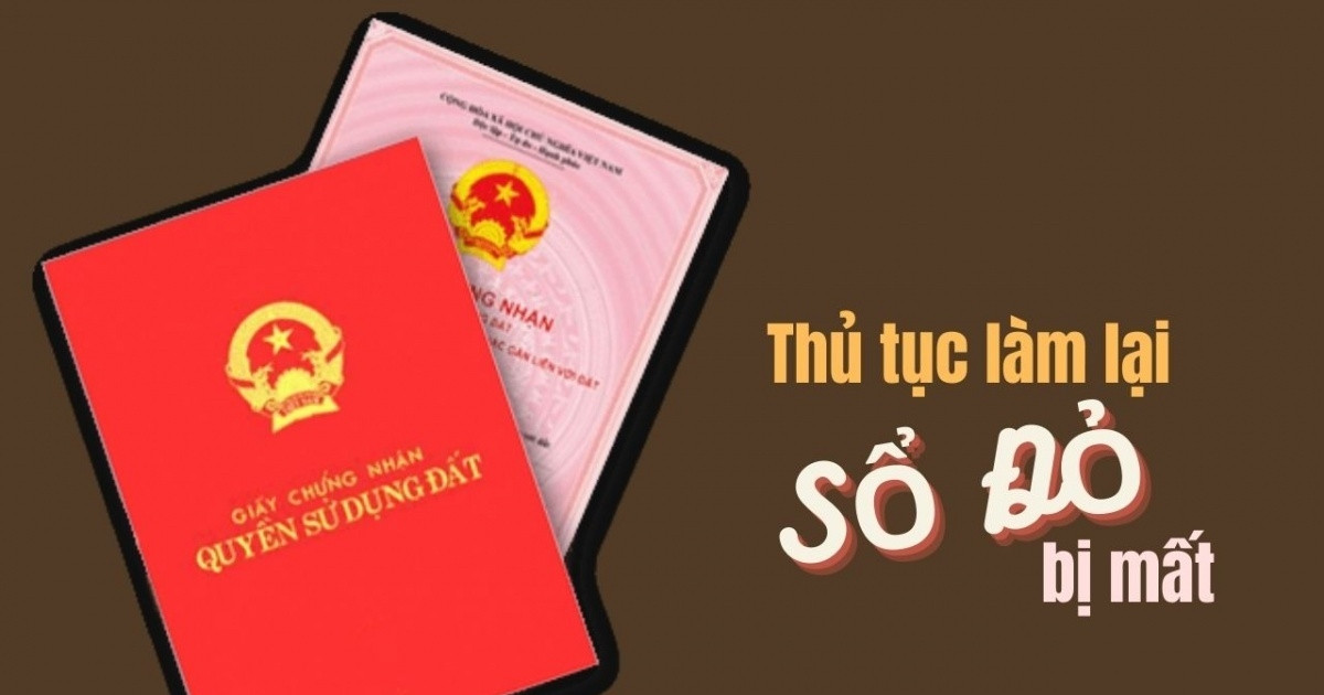 Cụ thể về thủ tục và chi phí xin cấp lại sổ đỏ đã mất
