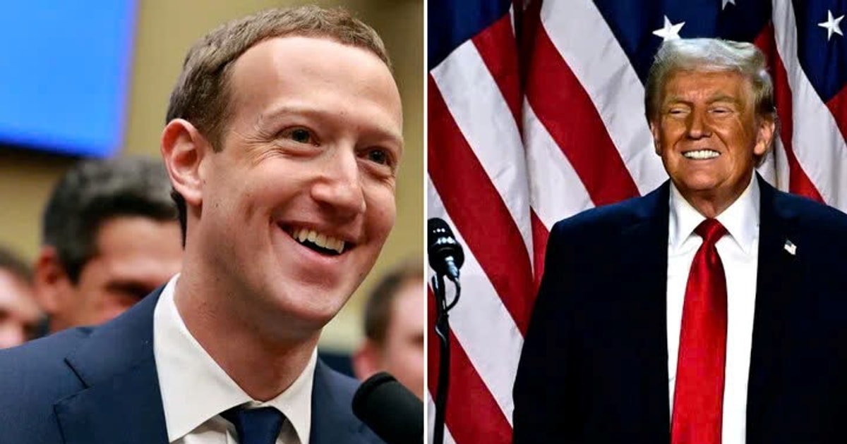 Từng đe dọa sẽ bỏ tù Mark Zuckerberg, ông Trump ‘quay xe’ mời CEO Meta ...