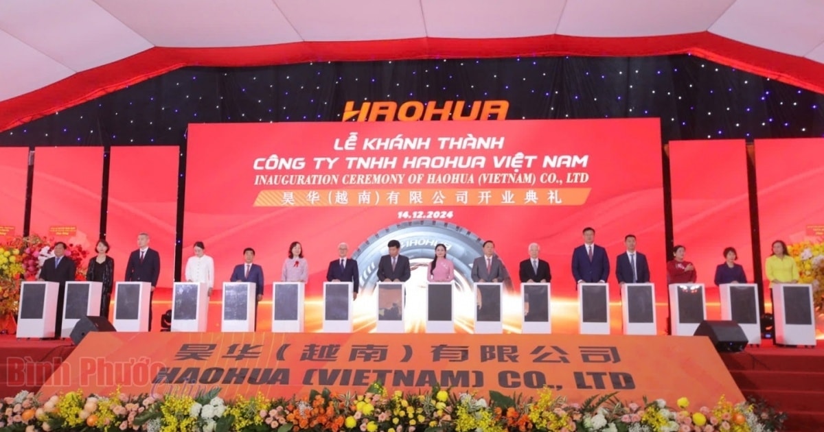 Nhà máy sản xuất lốp ô tô lớn nhất Việt Nam chính thức đi vào hoạt động
