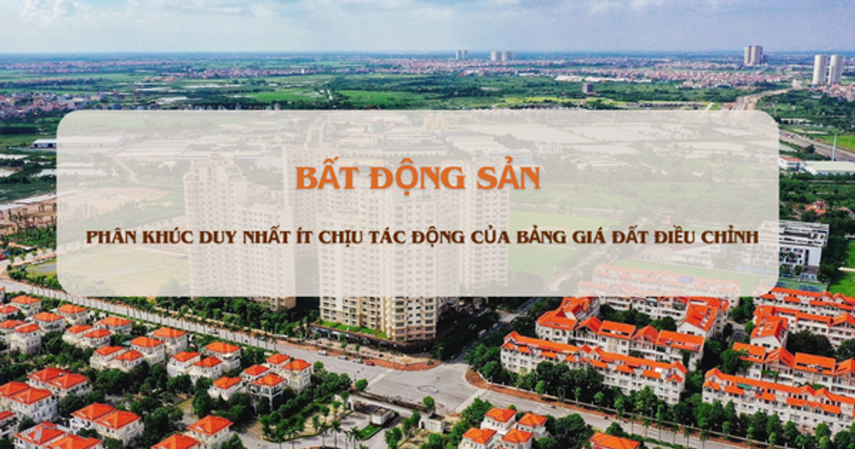 Đây là phân khúc duy nhất ít chịu sự tác động khi Hà Nội điều chỉnh ...