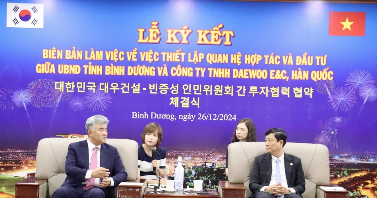 Becamex IDC (BCM) liên minh cùng doanh nghiệp xây dựng Hàn Quốc kiến ...