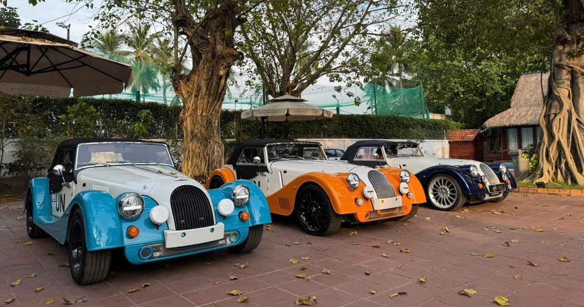 Ông Đặng Lê Nguyên Vũ mạnh tay chi liền lúc hơn 20 tỷ mua 3 xe Morgan ...