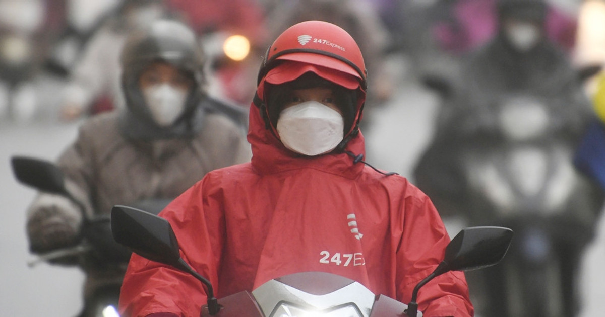 Thời tiết Hà Nội 3 ngày tới: Không khí lạnh tràn về, rét kèm mưa lai rai