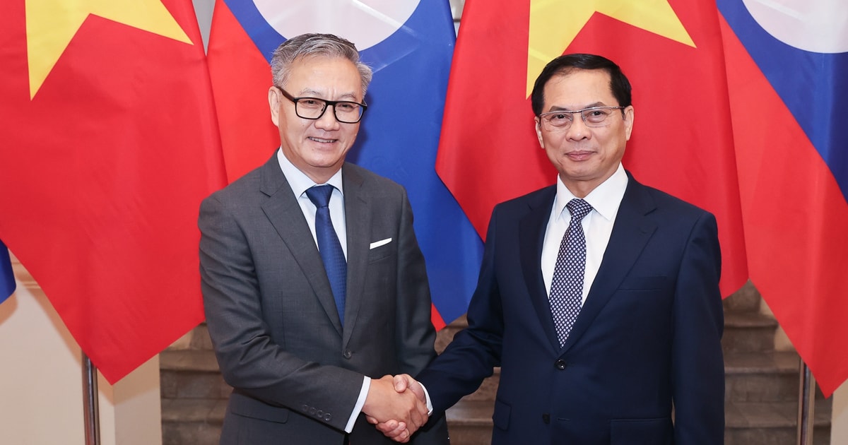 Việt Nam và Lào thúc đẩy sớm đạt mục tiêu thương mại 5 tỷ USD