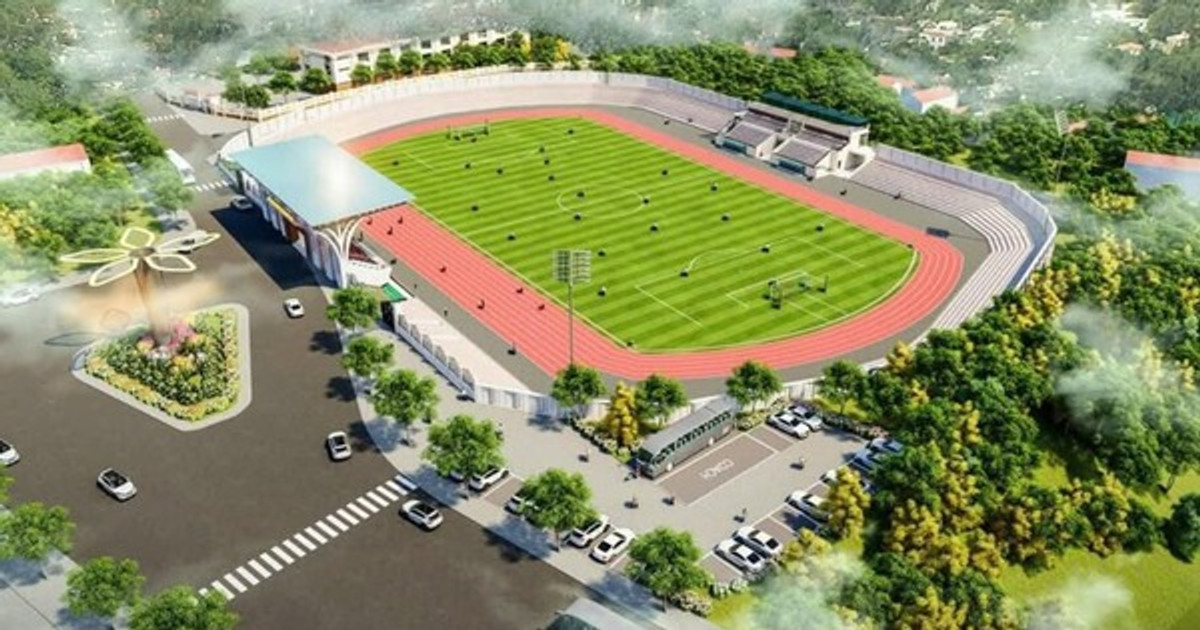 Thị xã lâu đời nhất Việt Nam cấm đường lấy mặt bằng thi công sân vận ...