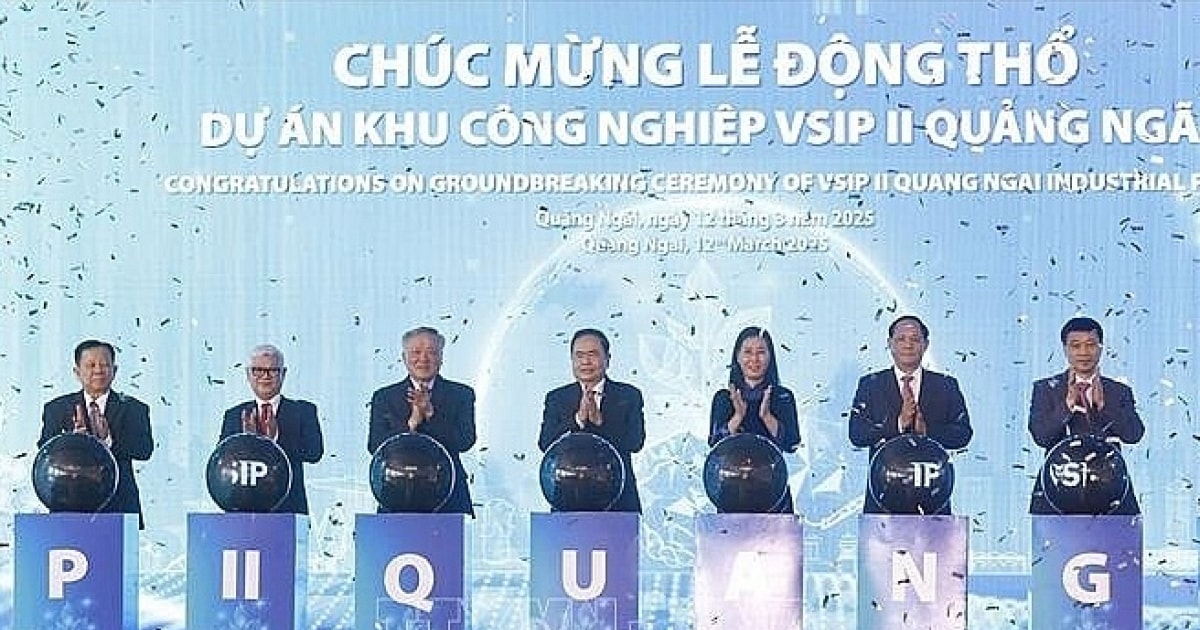 Liên danh Becamex IDC (BCM) chính thức khởi công dự án khu công nghiệp ...