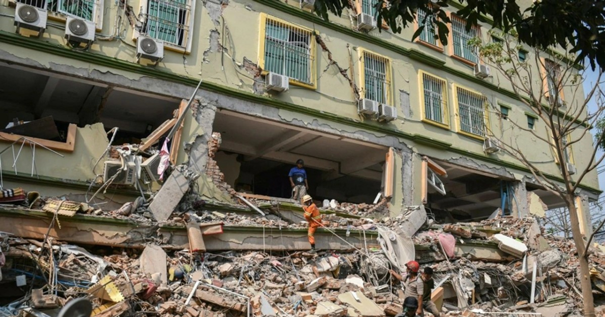 Hôm nay, Myanmar xảy ra trận động đất mới mạnh 5,1 độ, thêm gần 100 ...