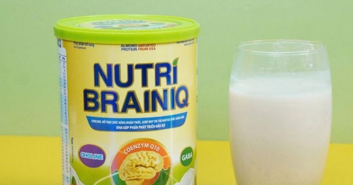 Bộ Y tế yêu cầu kiểm tra sữa Nutri Brain IQ vì quảng cáo thổi phồng ...