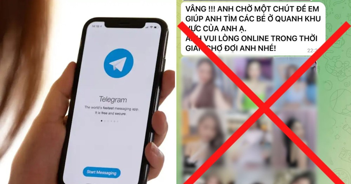 Tìm ‘gái gọi’ trên Telegram, nam thanh niên bị lừa mất 3,5 tỷ đồng
