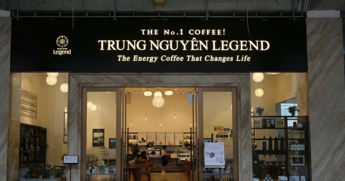 Ông Đặng Lê Nguyên Vũ khai trương cửa hàng Trung Nguyên Legend mới tại ...