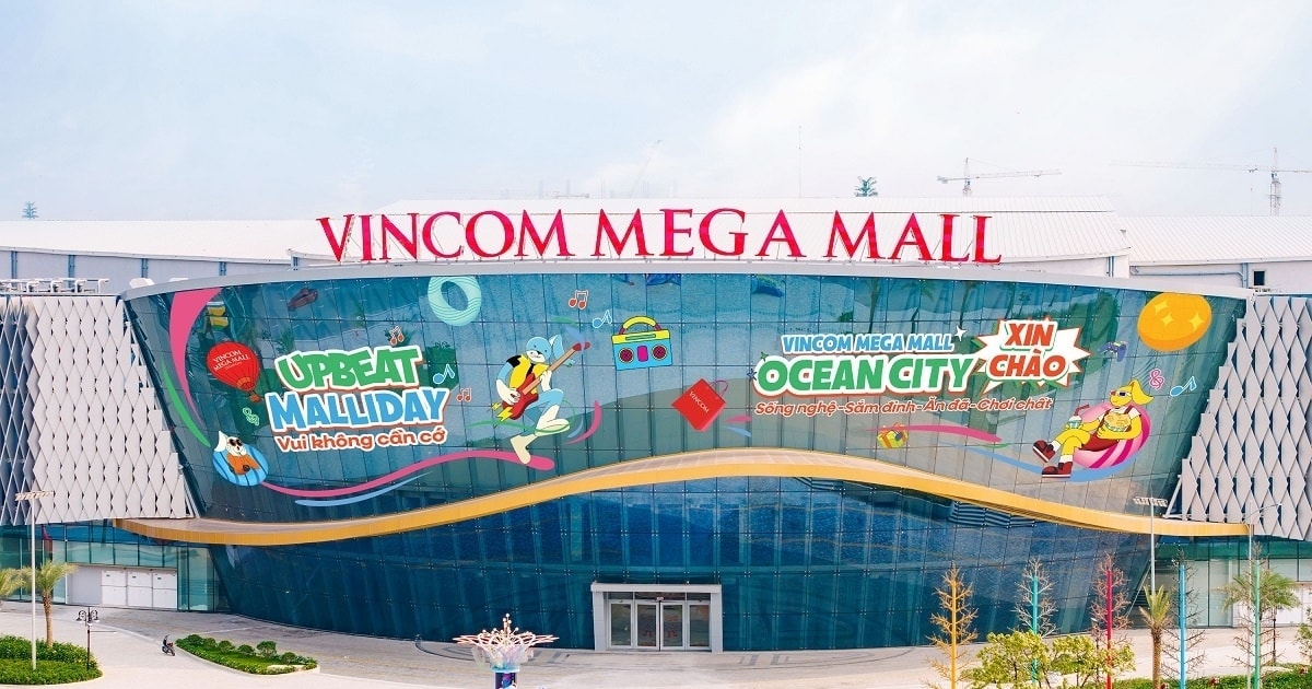 Sắp mở cửa trung tâm thương mại Vincom Mega Mall Ocean City