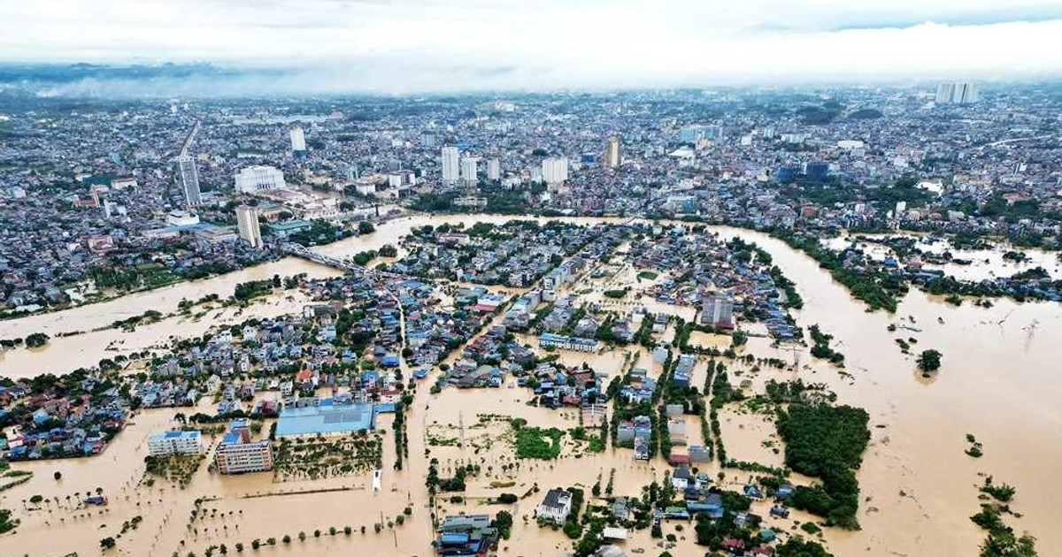 Lũ trên sông Cầu Thái Nguyên cao hơn đỉnh lũ lịch sử 1m