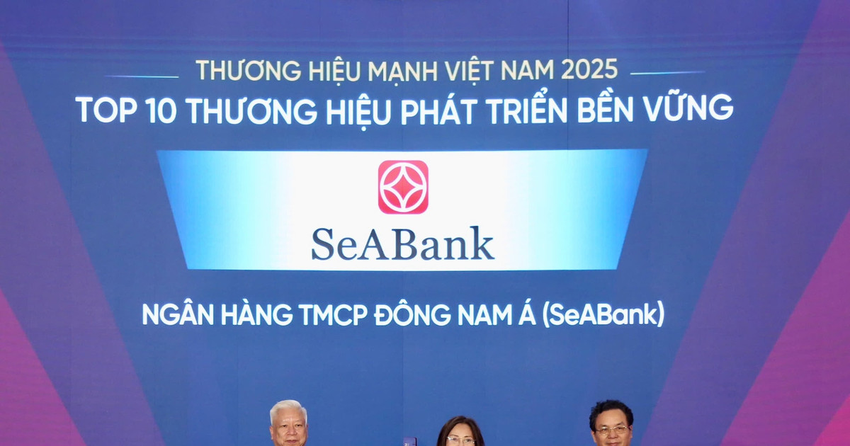 SeABank giữ vững danh hiệu Thương hiệu Mạnh Việt Nam 17 năm liên tiếp