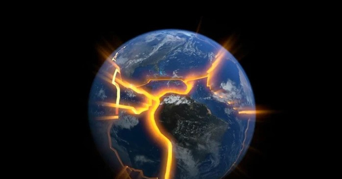 Phát hiện vỏ Trái Đất đang vỡ ra từng mảnh