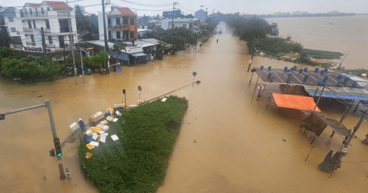 Lũ đặc biệt lớn trên sông Vu Gia - Thu Bồn