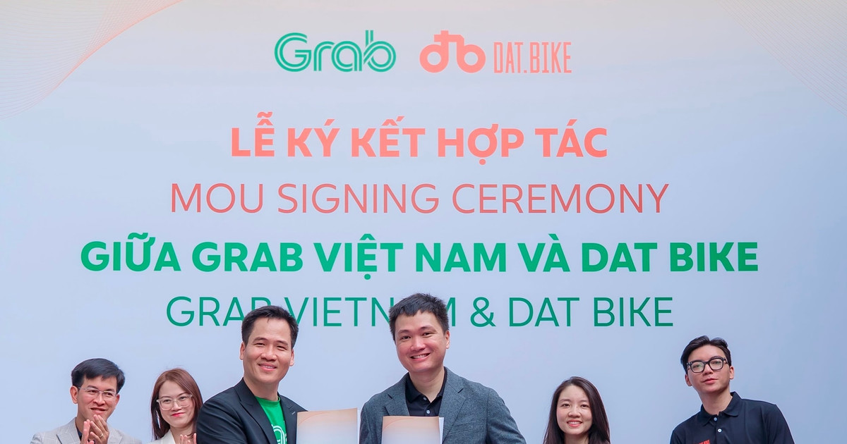 Grab Việt Nam bắt tay Dat Bike