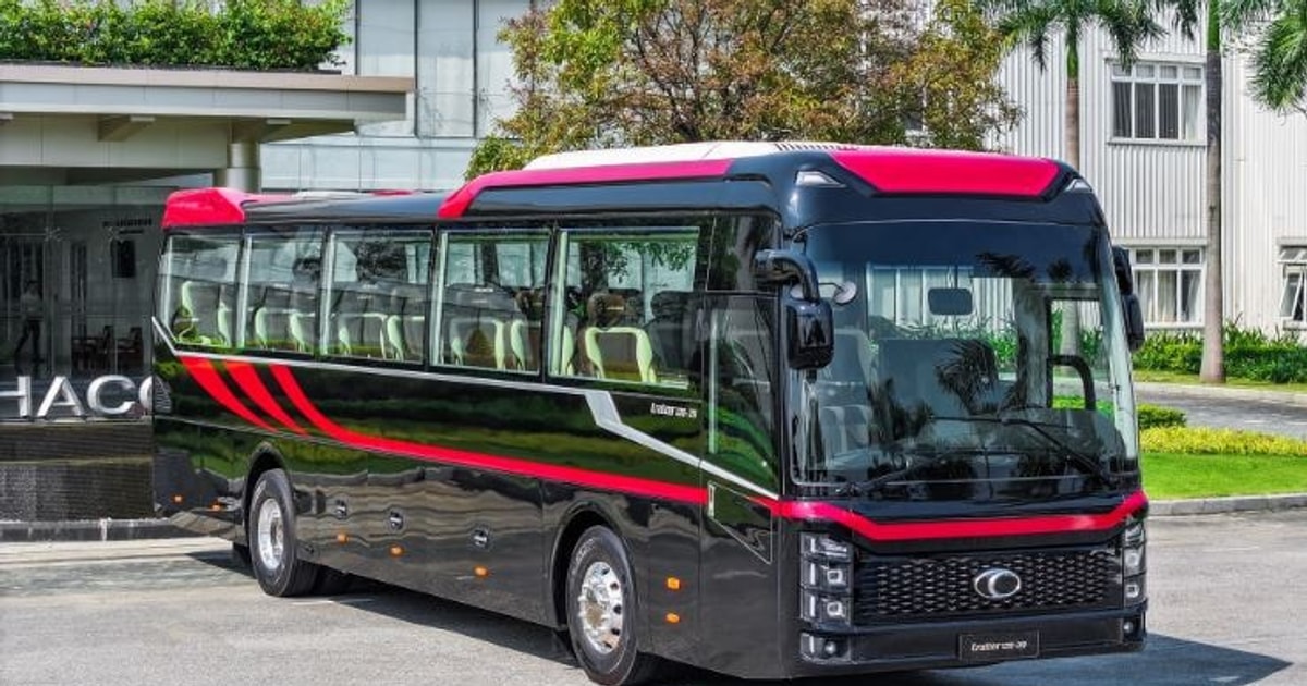 THACO ra mắt Cruizer 120S thế hệ mới: ‘Siêu bus’ 29 chỗ hạng sang, mạnh ...