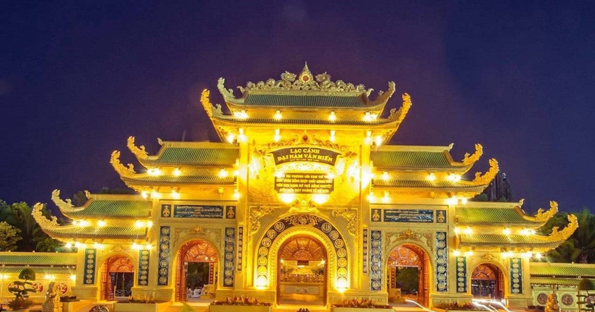 Đền thờ 5.000m2 của ông Dũng 'lò vôi', từng lập kỷ lục Việt Nam