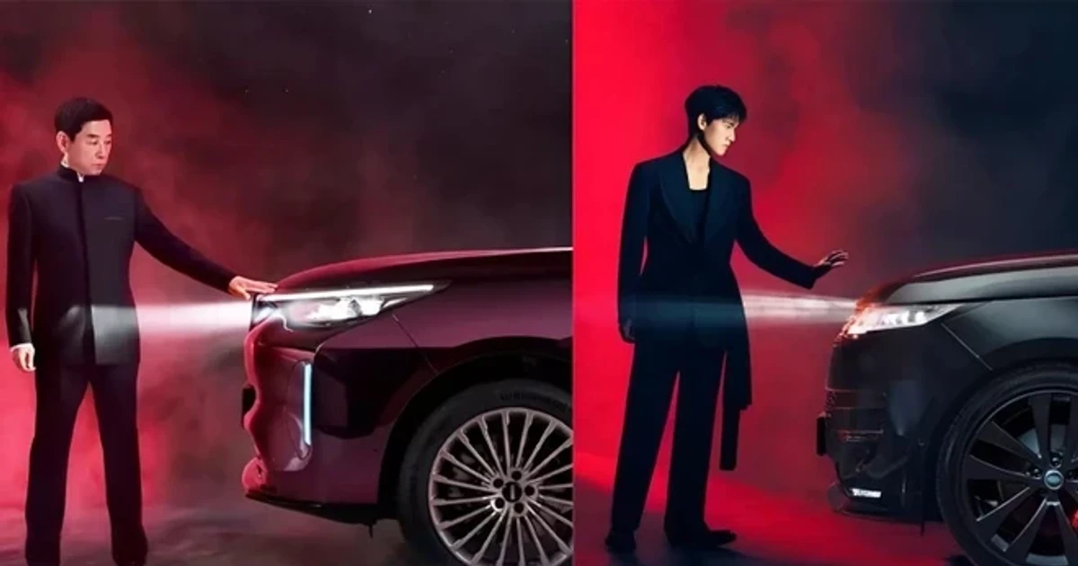 Bê nguyên ý tưởng quảng cáo của Range Rover, hãng xe lớn tại Trung Quốc ...