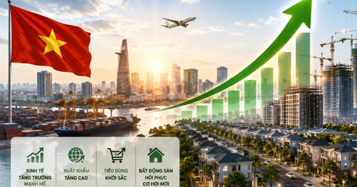 Kinh tế Việt Nam tăng tốc đầu năm 2026, bất động sản đứng trước cơ hội ...