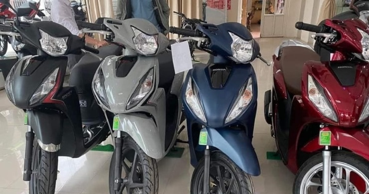 Cập nhật bảng giá Honda Vision tháng 6/2026 chi tiết và mới nhất